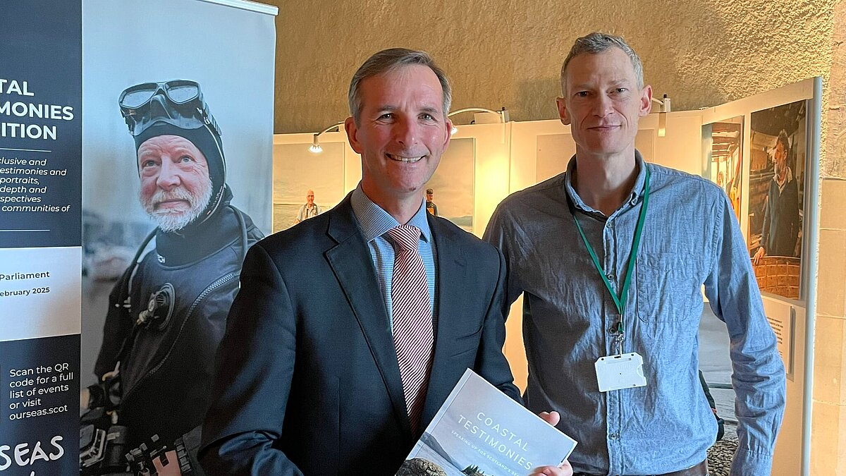 Orkney 'Coastal Testimonies' presented at the Scottish Parliament ...